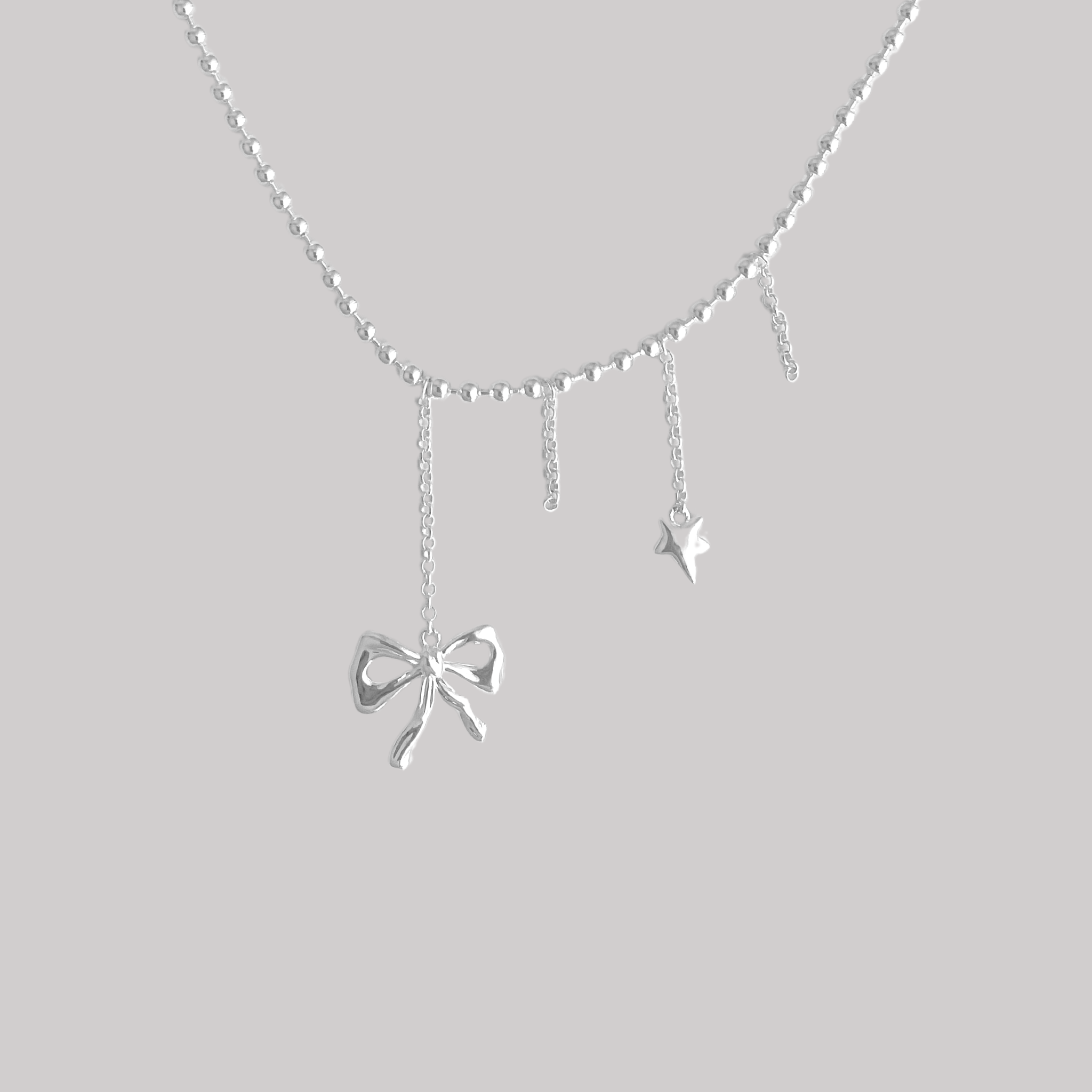Bow Star Necklace – SLOW X STEADY STUDIO